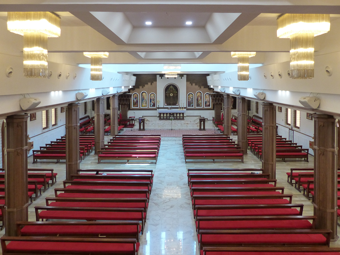 The Mar Youssef cathedral in Ankawa - Mesopotamia
