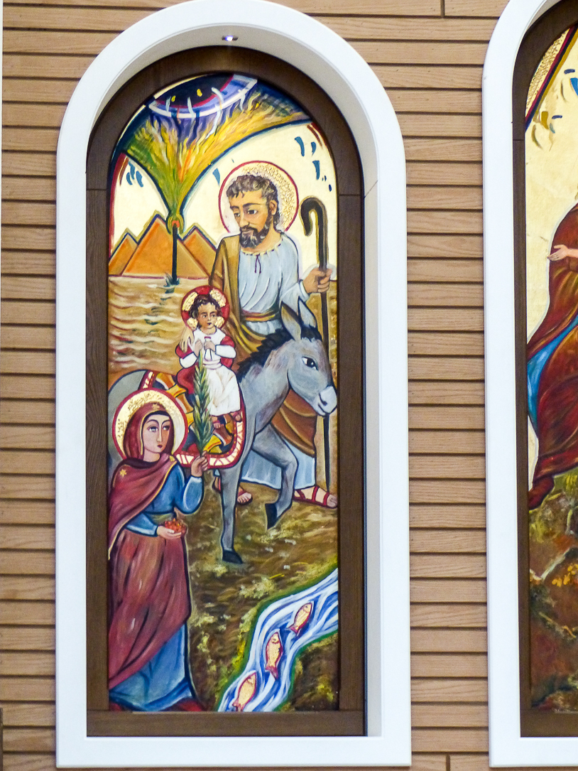 The Mar Youssef cathedral in Ankawa - Mesopotamia