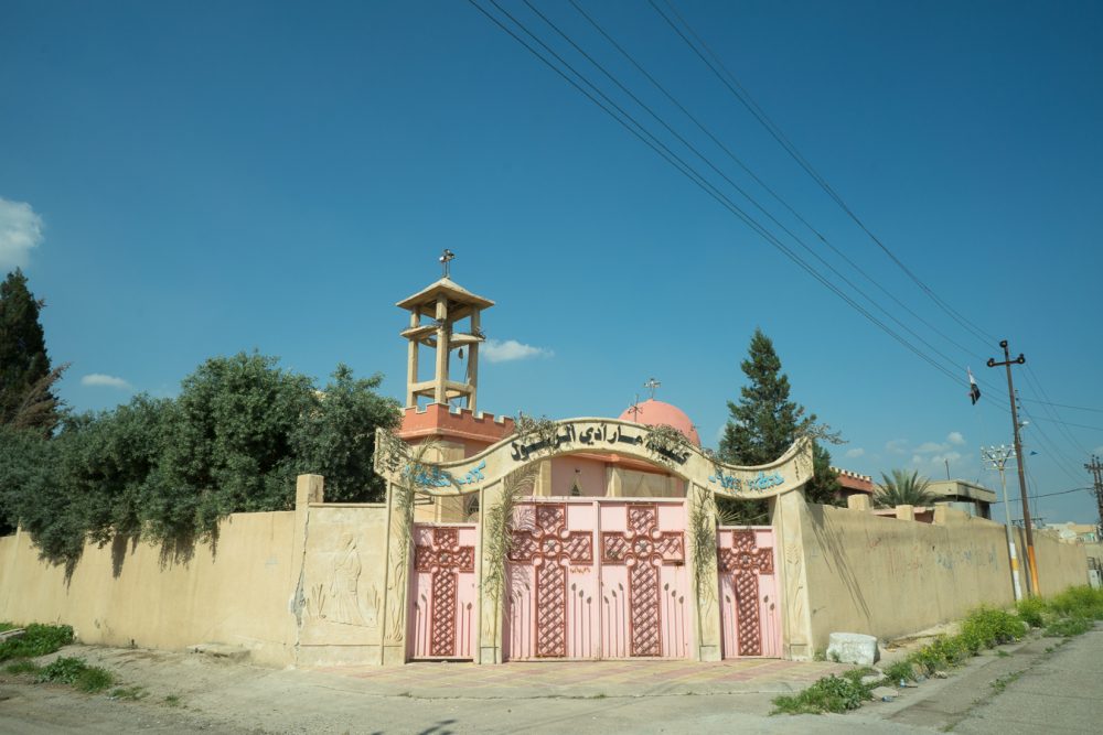 The Mar Addai church in Karemles - Mesopotamia