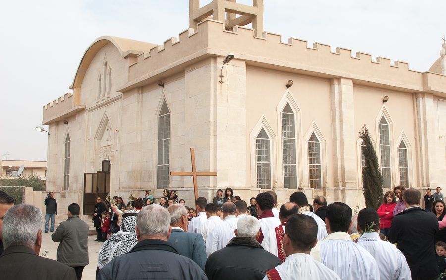 The Mar Addai church in Karemles - Mesopotamia