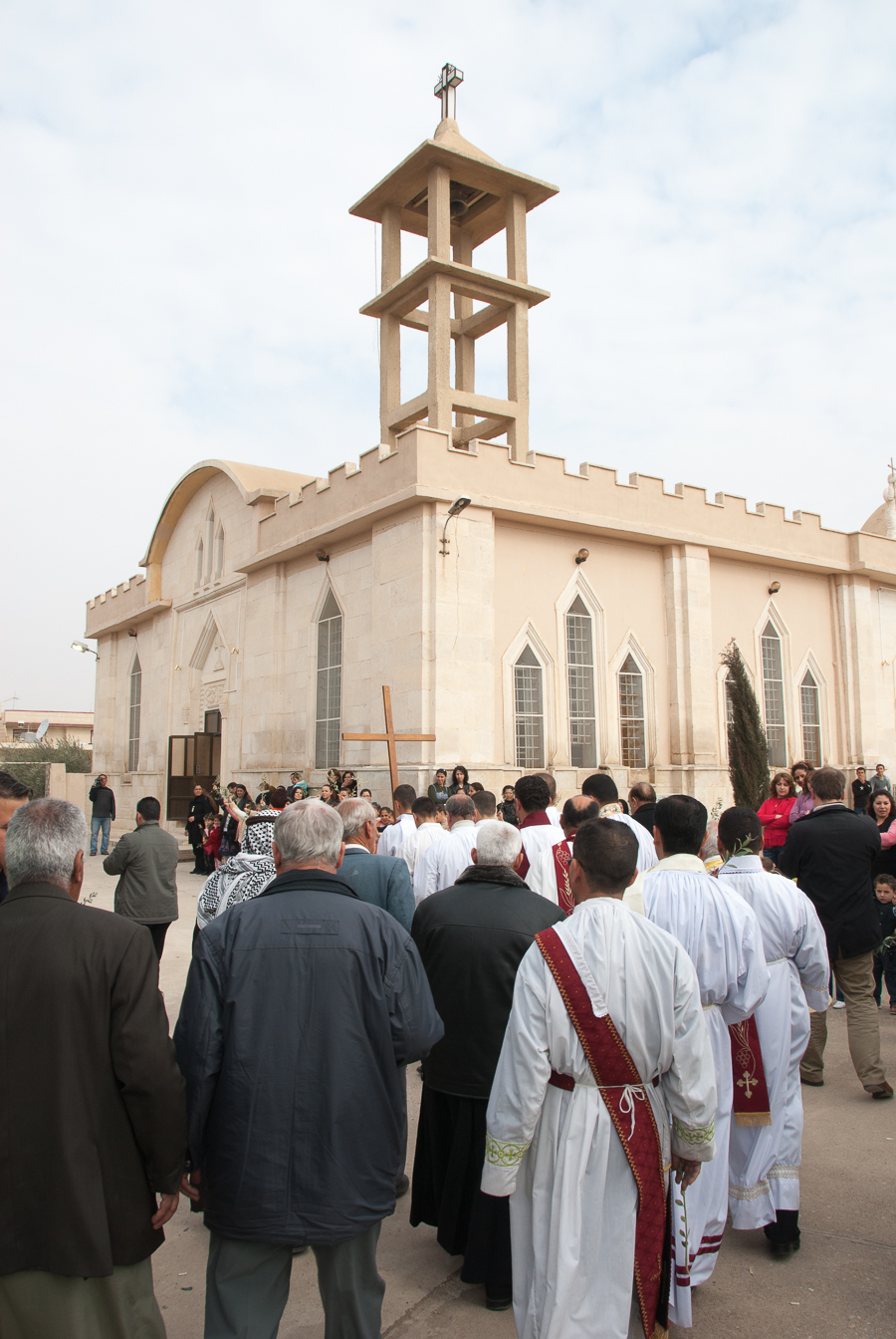 The Mar Addai church in Karemles - Mesopotamia