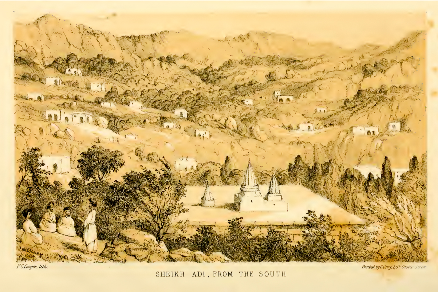 The Spiritual Centre of Lalish and the mausoleum of Sheikh Adi ...