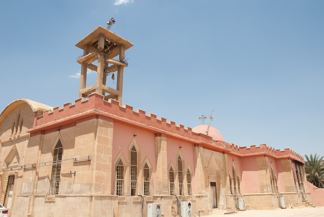 The Mar Addai church in Karemles - Mesopotamia