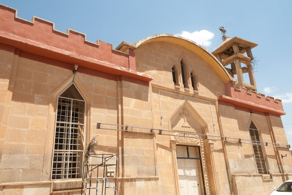 The Mar Addai church in Karemles - Mesopotamia