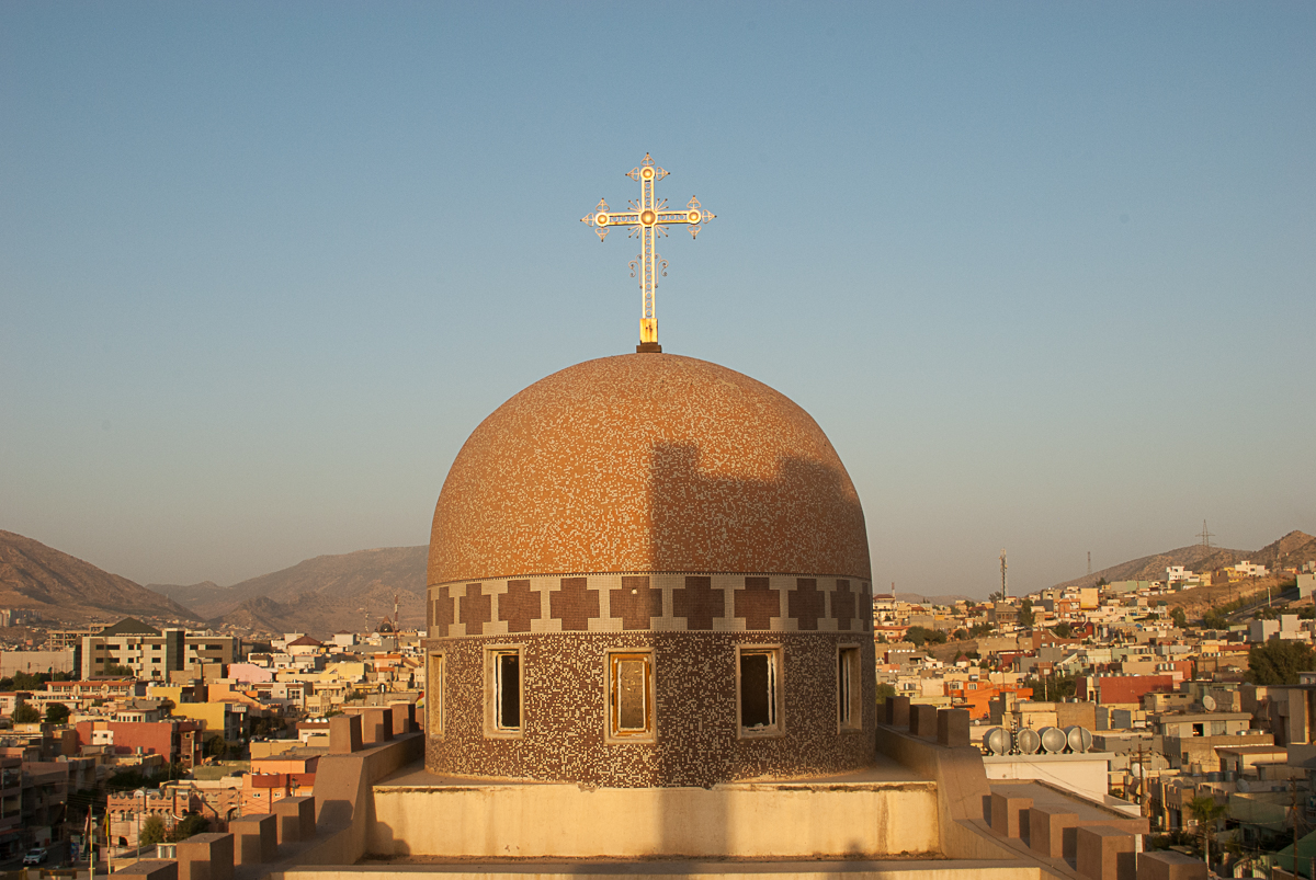 The Assyrian Mar Narsai Church in Dohuk-Nohadra - Mesopotamia