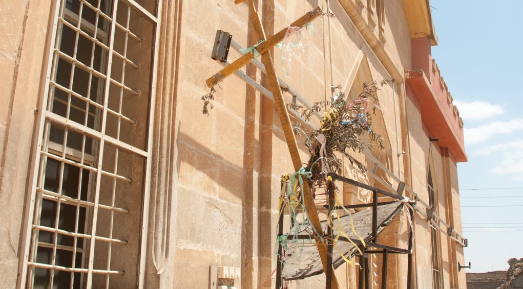 The Mar Addai church in Karemles - Mesopotamia