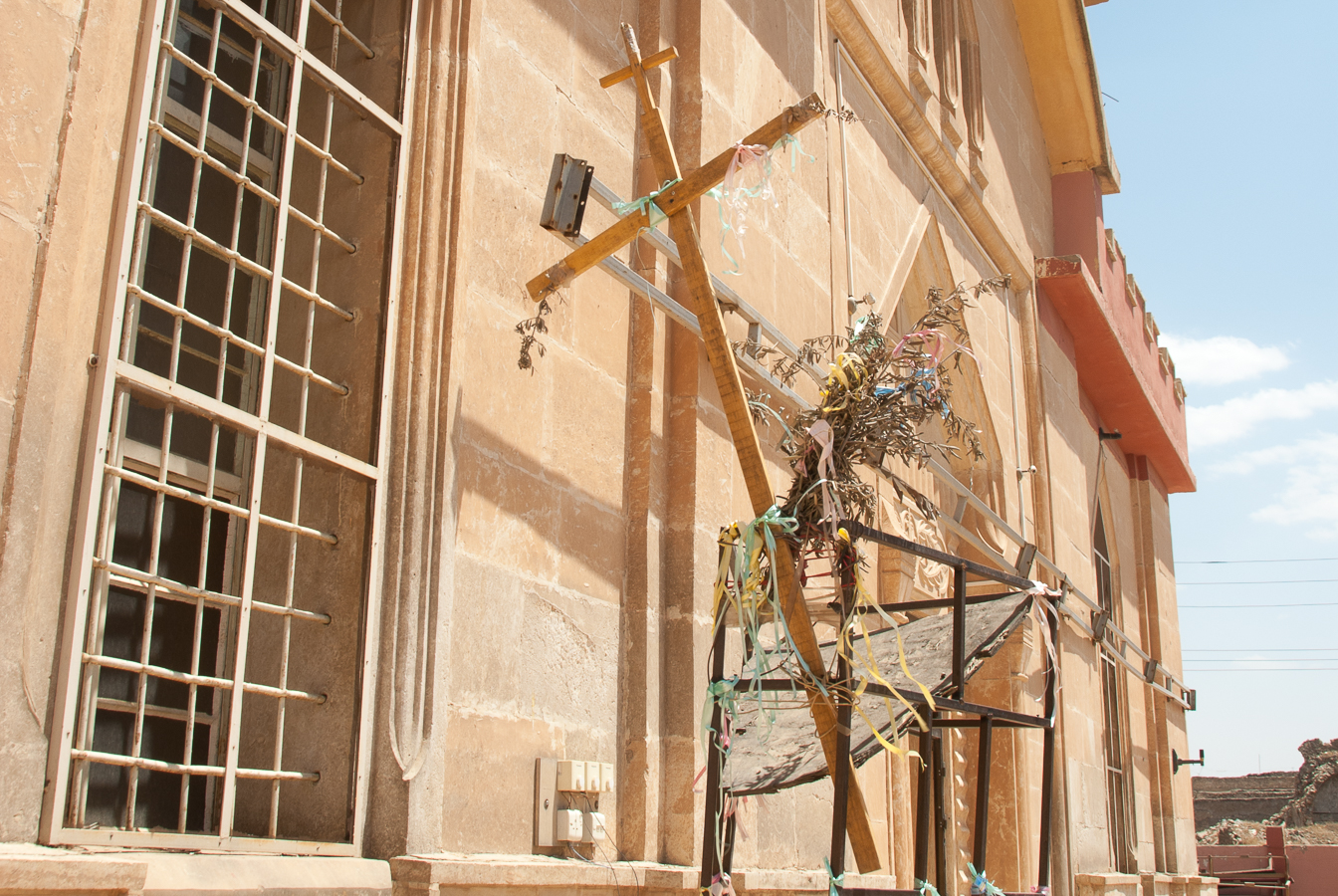 The Mar Addai church in Karemles - Mesopotamia