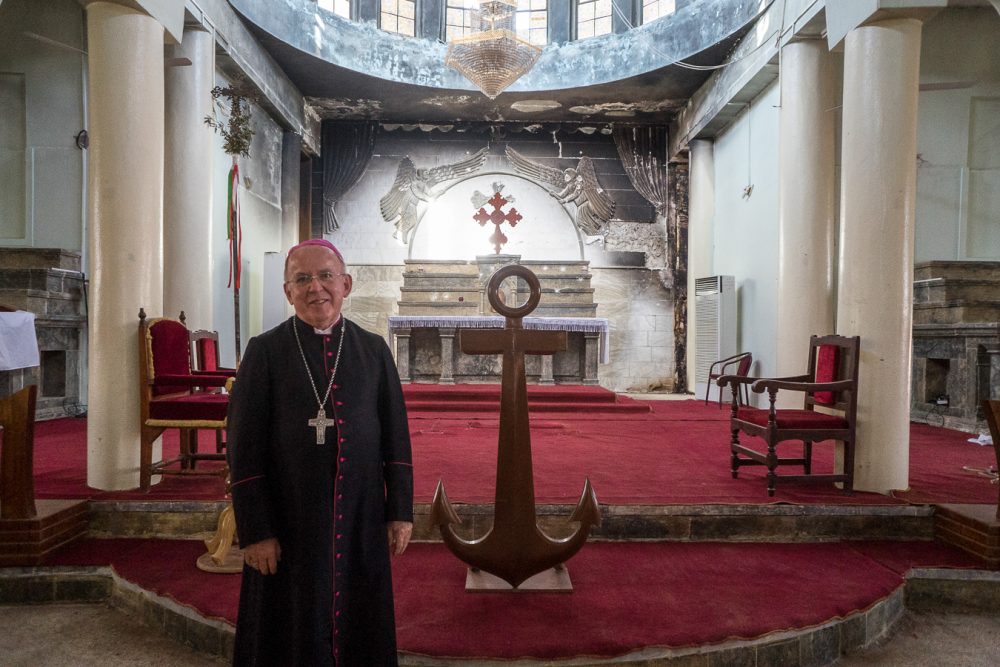 The Mar Addai church in Karemles - Mesopotamia