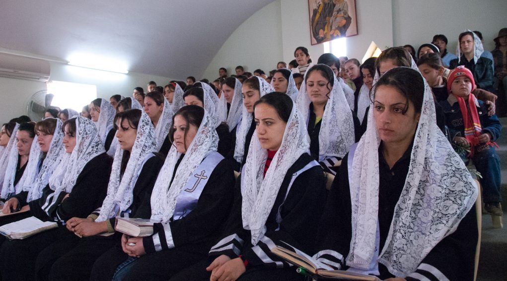 The Mar Addai church in Karemles - Mesopotamia