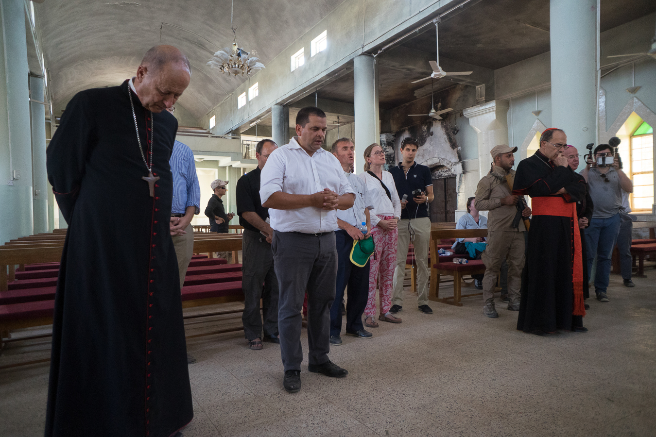 The Mar Addai church in Karemles - Mesopotamia